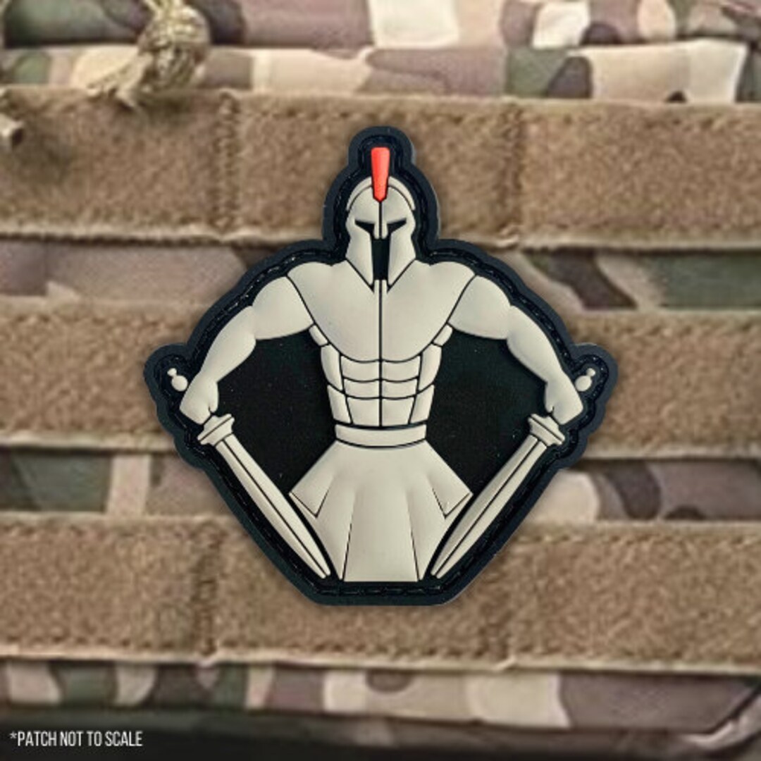 Tactical Airsoft Velcro Patches PVC Rubber Hook and Loop - Etsy