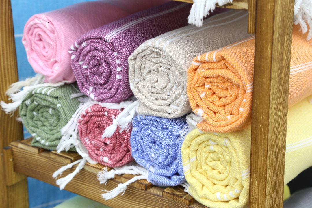 Personalized Beach Towel, Turkish Towel, Bath Towel, Wedding Favors ...