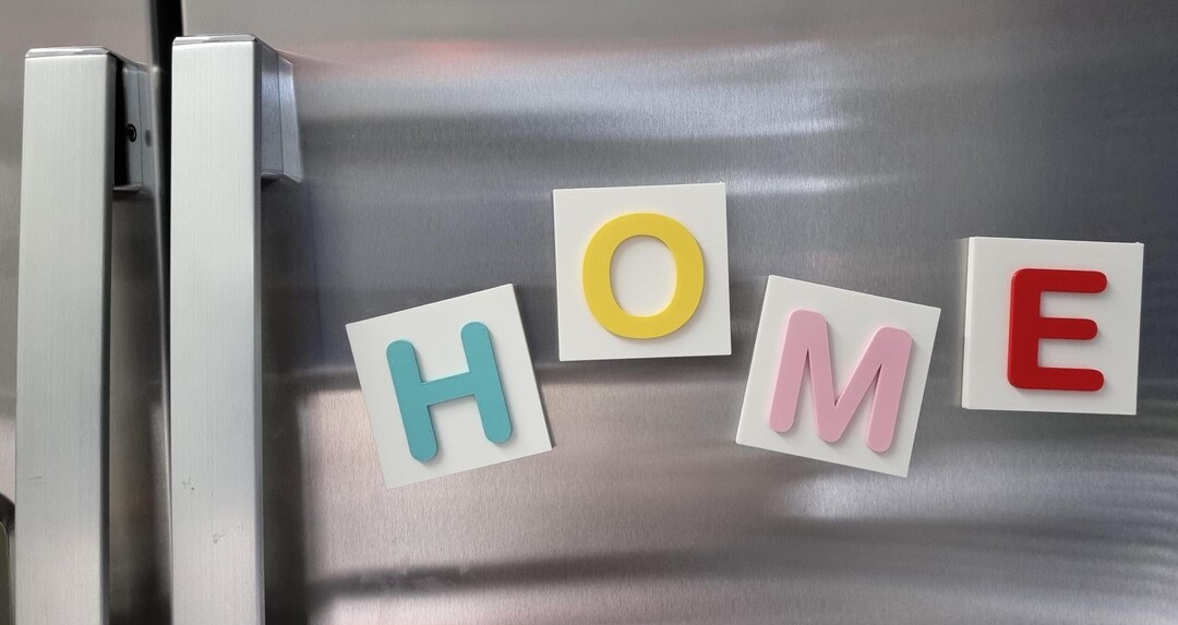 Custom Alphabet Letter Magnets - Spell Any Word , Personalized Text ...