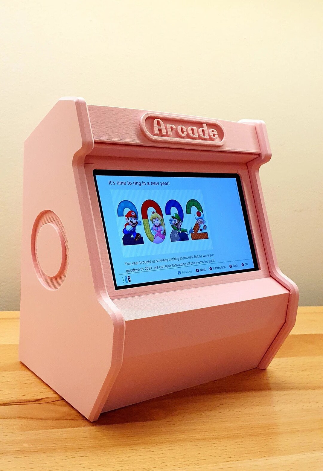 Nintendo Switch OLED Case Arcade Style! Get That Retro Feel With This ...