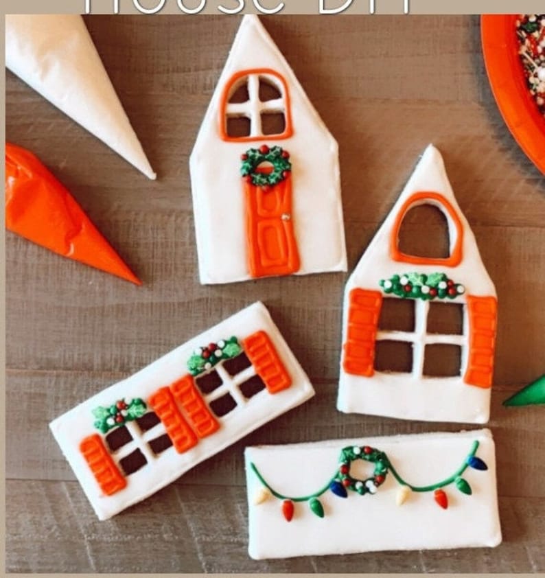 Easy Gingerbread House Cookie Cutter Kit. Quality Christmas Gingerbread ...
