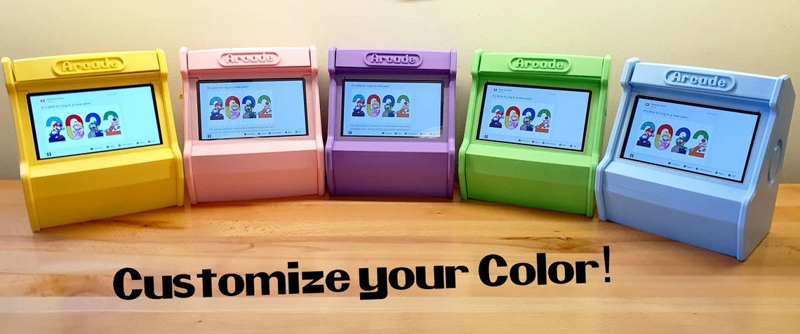 Nintendo Switch OLED Case Arcade Style Get That Retro Feel With This ...