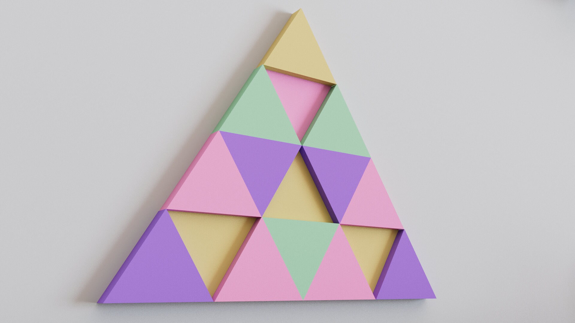 3D Triangle Wall Tiles in Tons of Sizes & Colors 7in Wide. Get A Modern ...