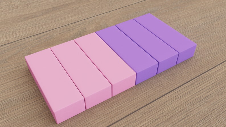 3D Rectangle Wall Tiles in Tons of Sizes & Colors 8in Wide. Get A ...