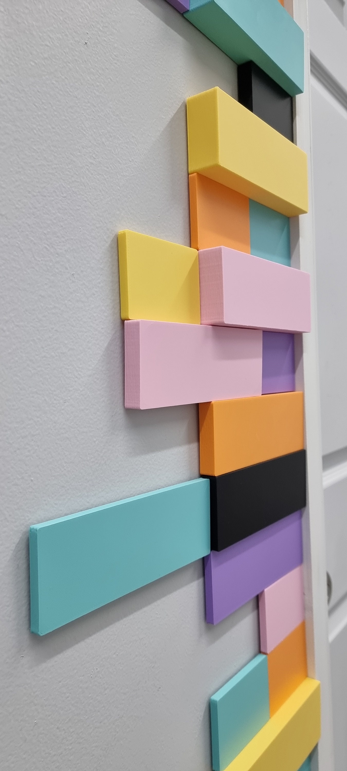 3D Rectangle Wall Tiles in Tons of Sizes & Colors 5in Wide. Get A ...