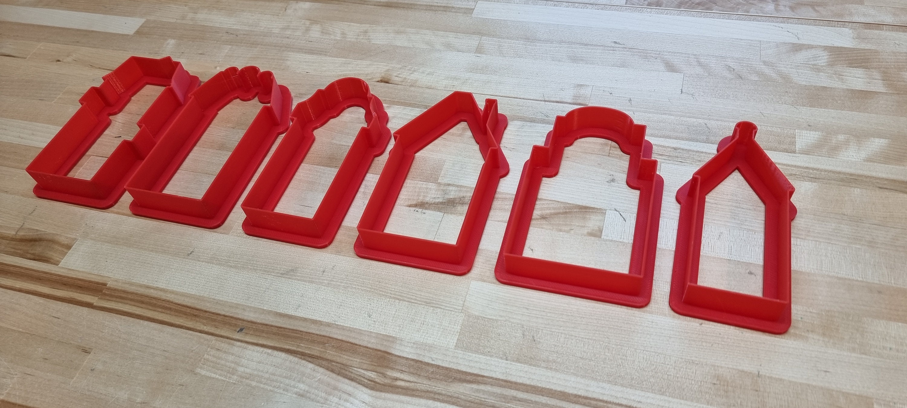 Dutch Canal Christmas Gingerbread House Cookie Cutters Set. 6 - Etsy