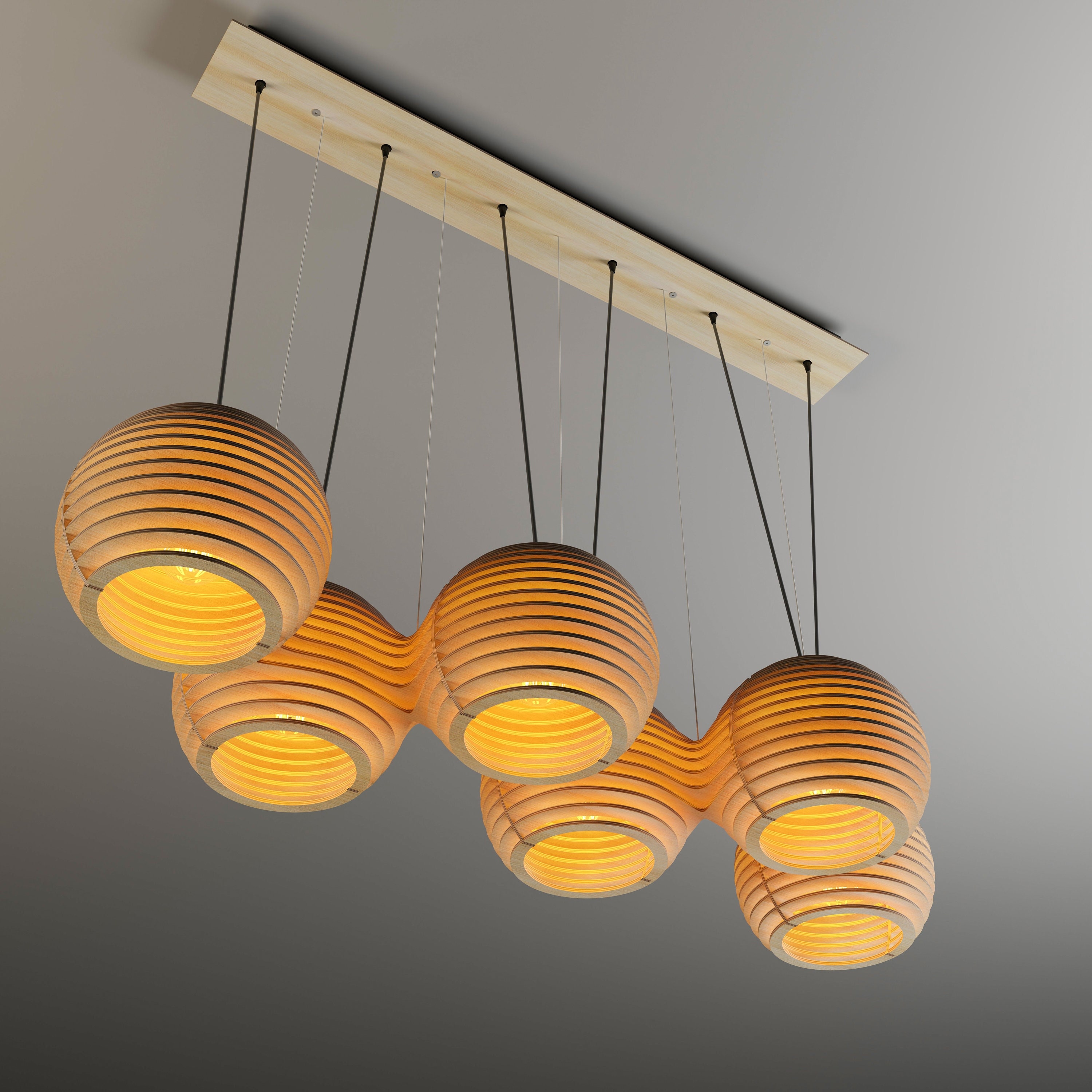 Bar Lamp. Digital Download DWG Template DIY. - Etsy