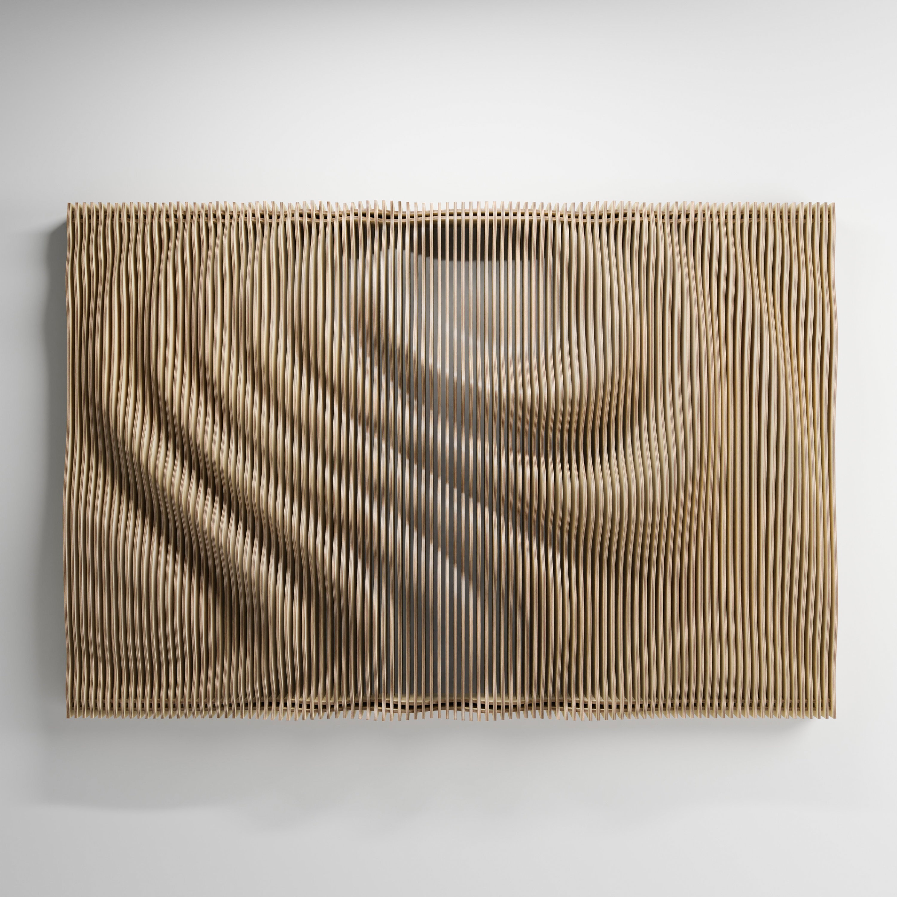 DIY Parametric Design Wall Decor. for Self-production. Digital File for ...