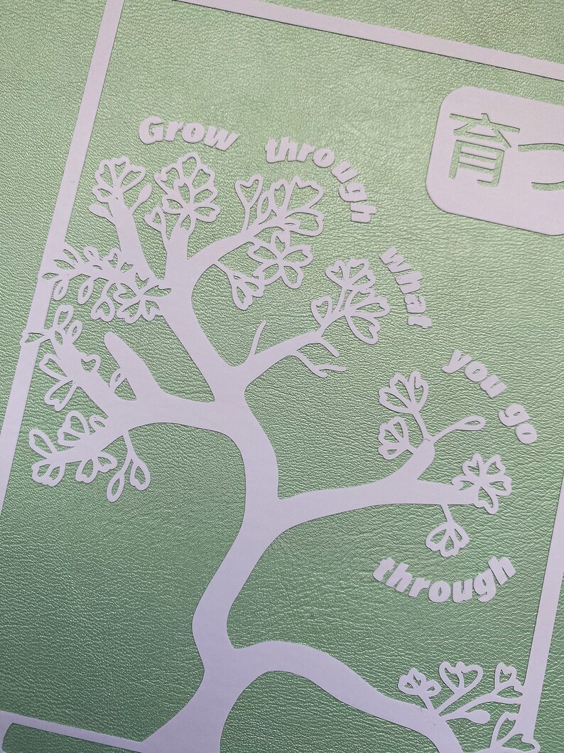 Grow Cherry Blossom Bonsai Vinyl Decal for Cars Sakura Rose - Etsy