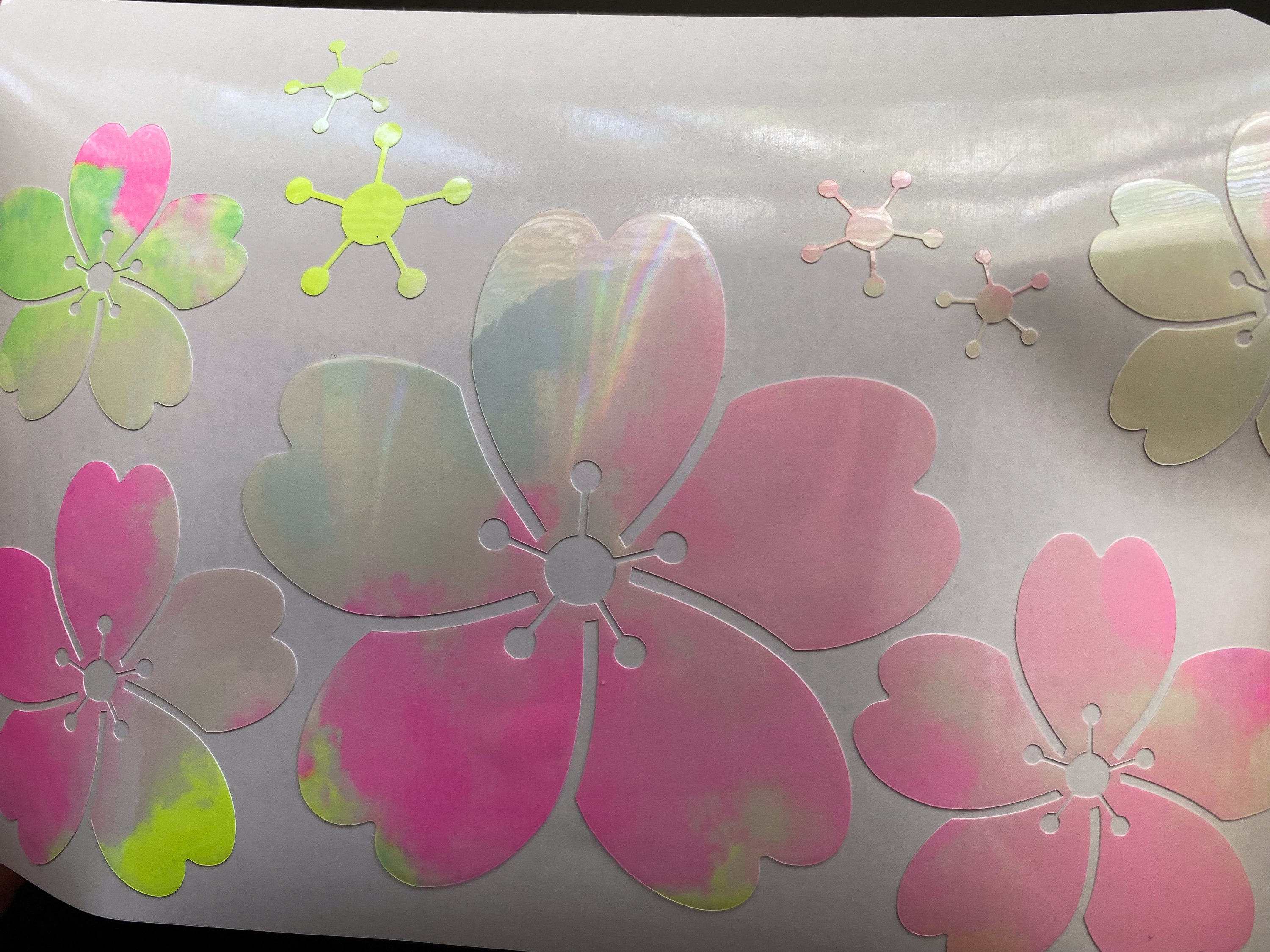 Cherry Blossom Vinyl Decal for Cars | Sakura Rose Gold Decal for ...
