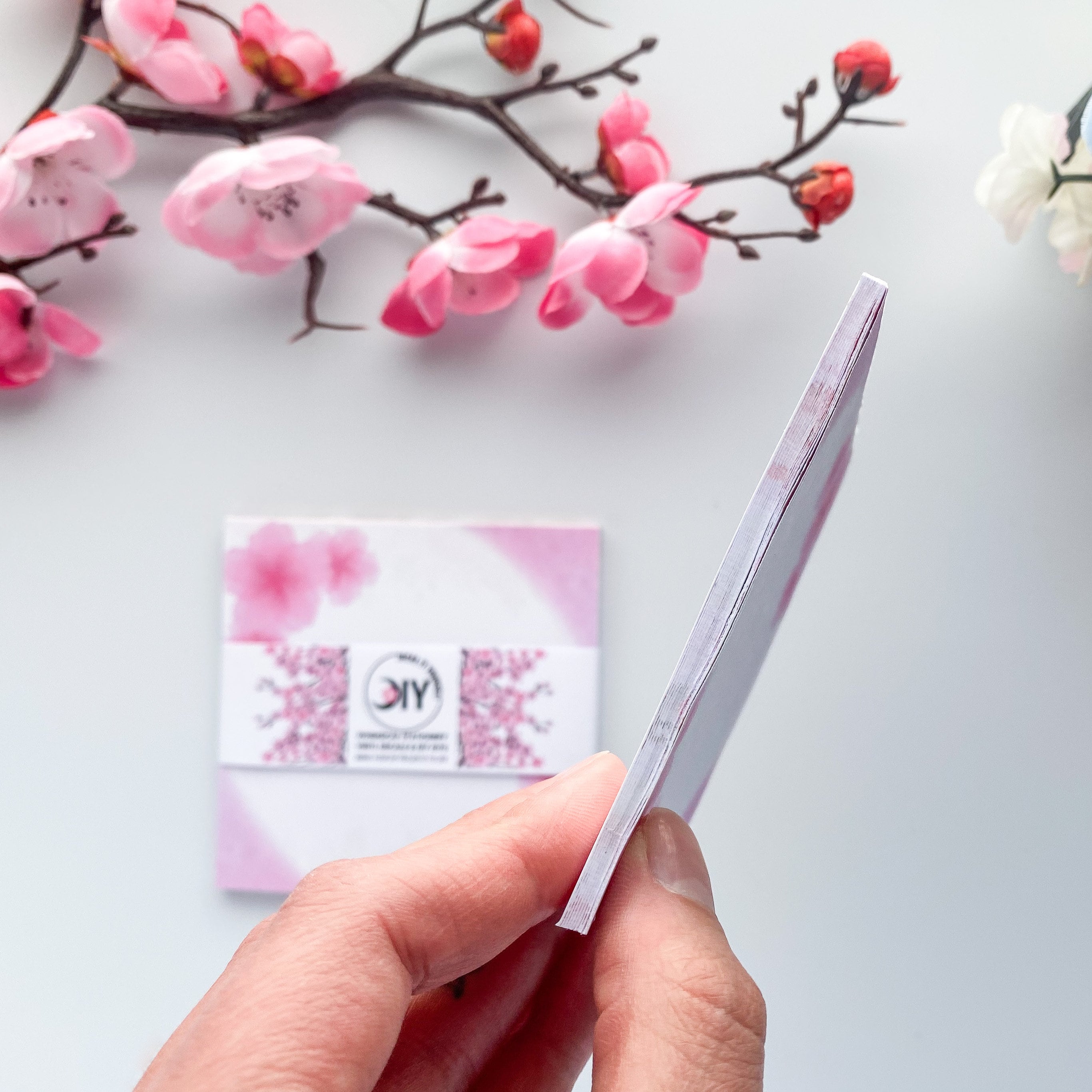 Japanese Cherry Blossom Notepads for Stationery Lovers Sakura - Etsy