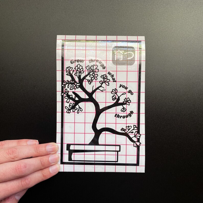 Grow Cherry Blossom Bonsai Vinyl Decal for Cars Sakura Rose - Etsy