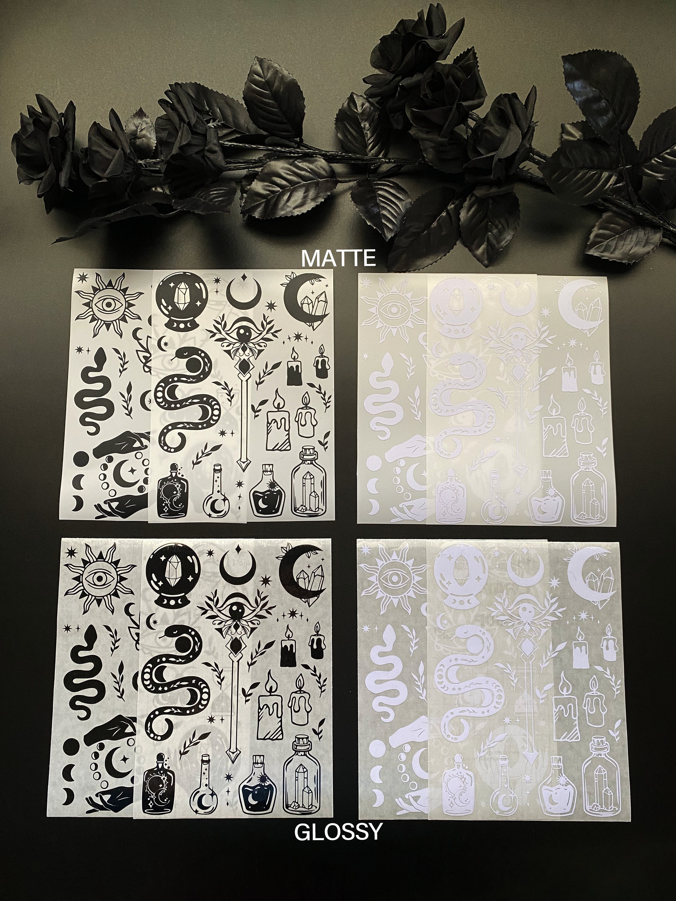 Decal Sheets, Vinyl Stickers, Transform Spaces With Our Psychic Eyes ...