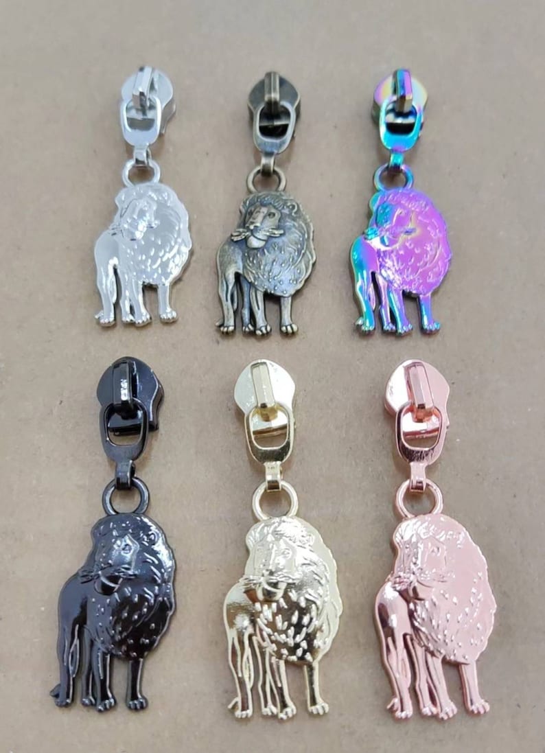 Elephant Antique Bronze #5 Zipper Pull Goes Perfect With Tula Pink ...