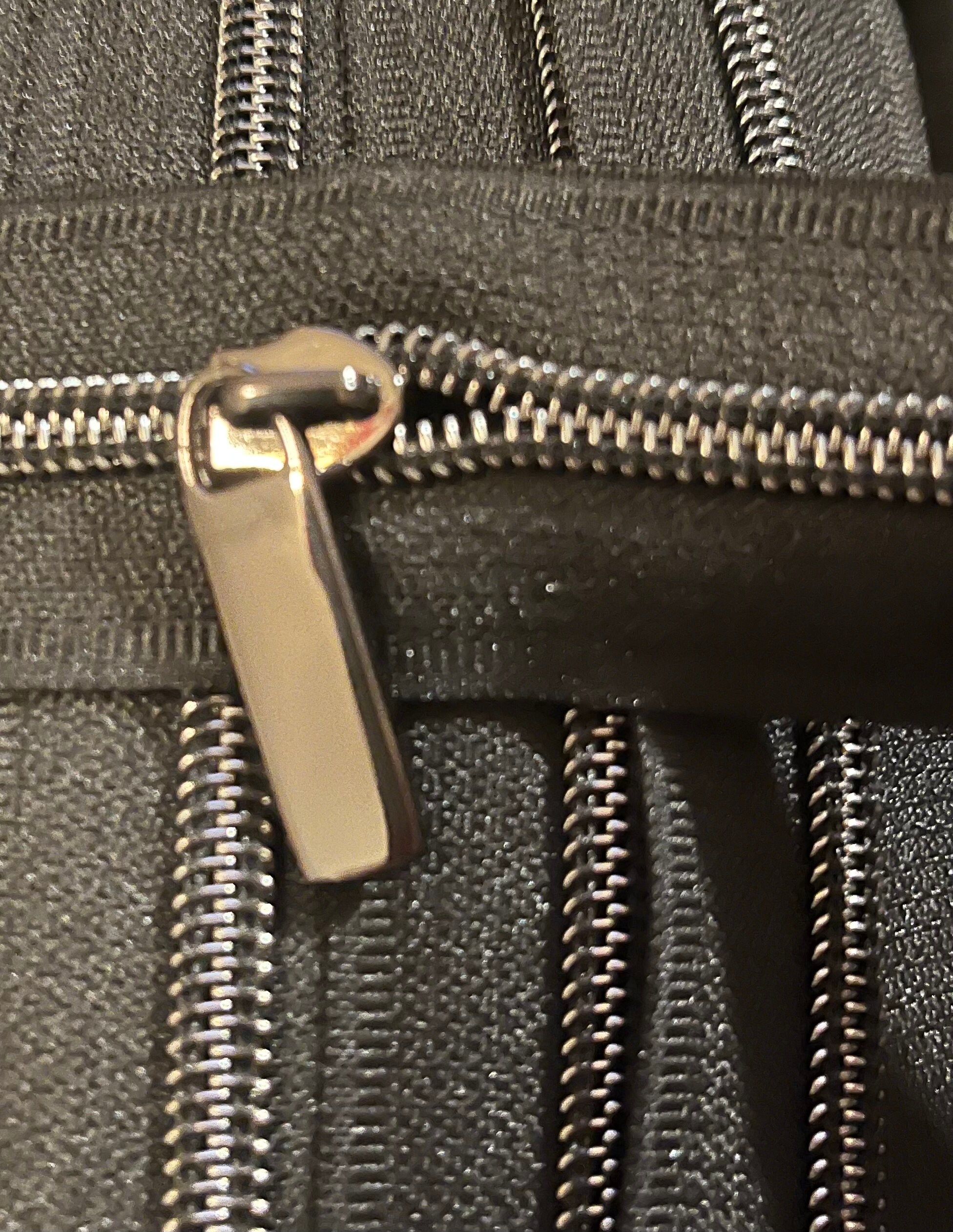 Smooth Classic Silver #5 Zipper Pull for Nylon Coil Stunning - Etsy