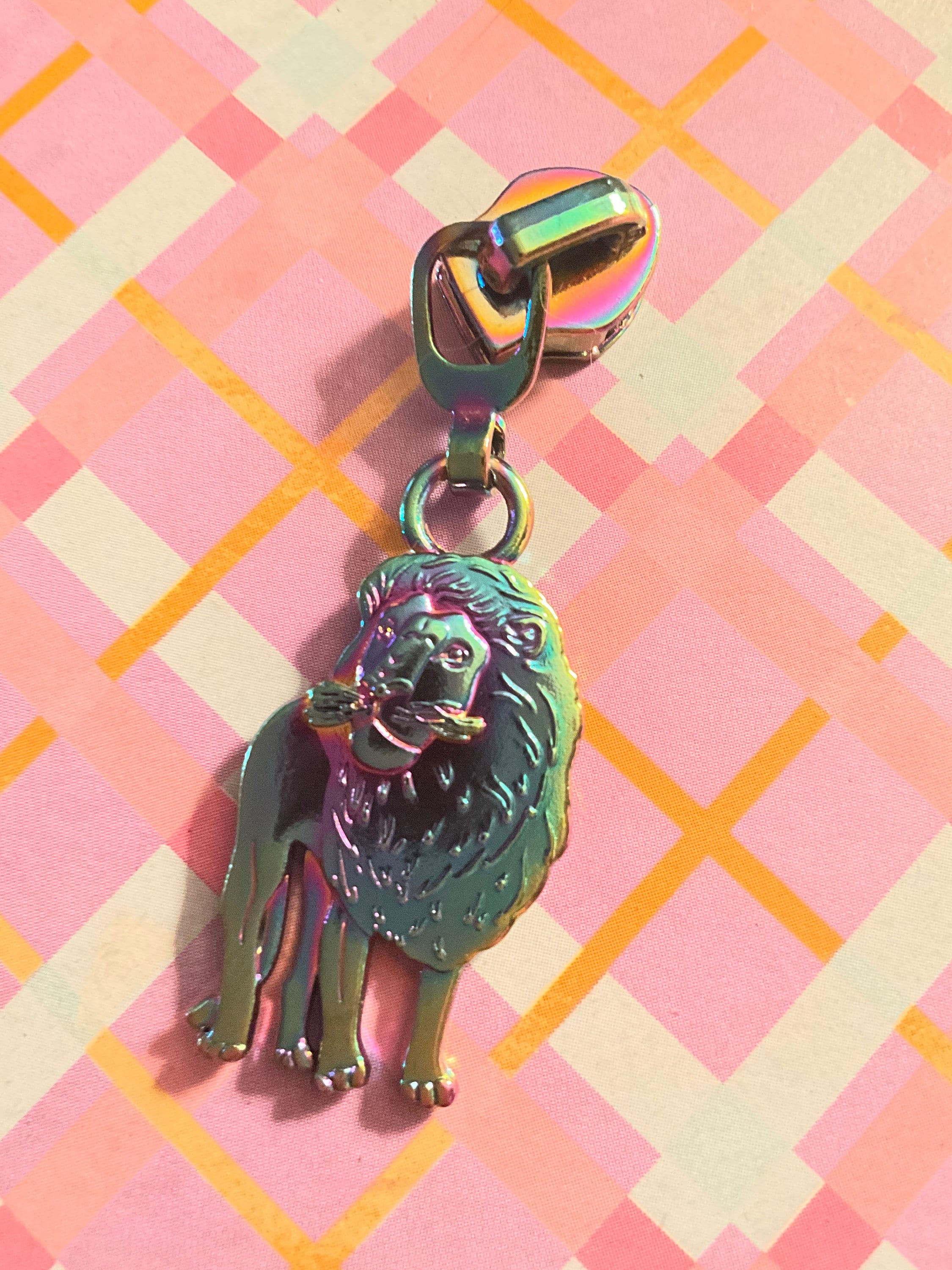 Lion Rose Gold #5 Zipper Pull Goes Perfect With Tula Pink Everglow ...