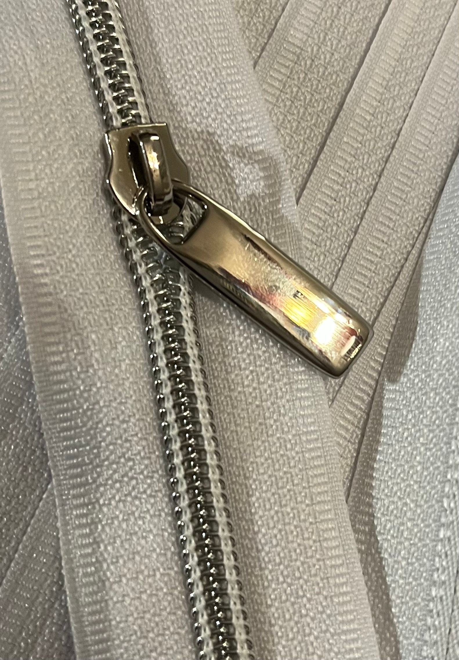Smooth Classic Silver #5 Zipper Pull for Nylon Coil Stunning - Etsy