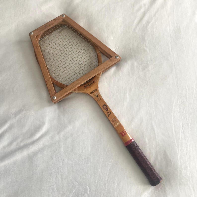 Vintage Wilson Tennis Racket Jack Kramer Famous Player Series Imperial ...