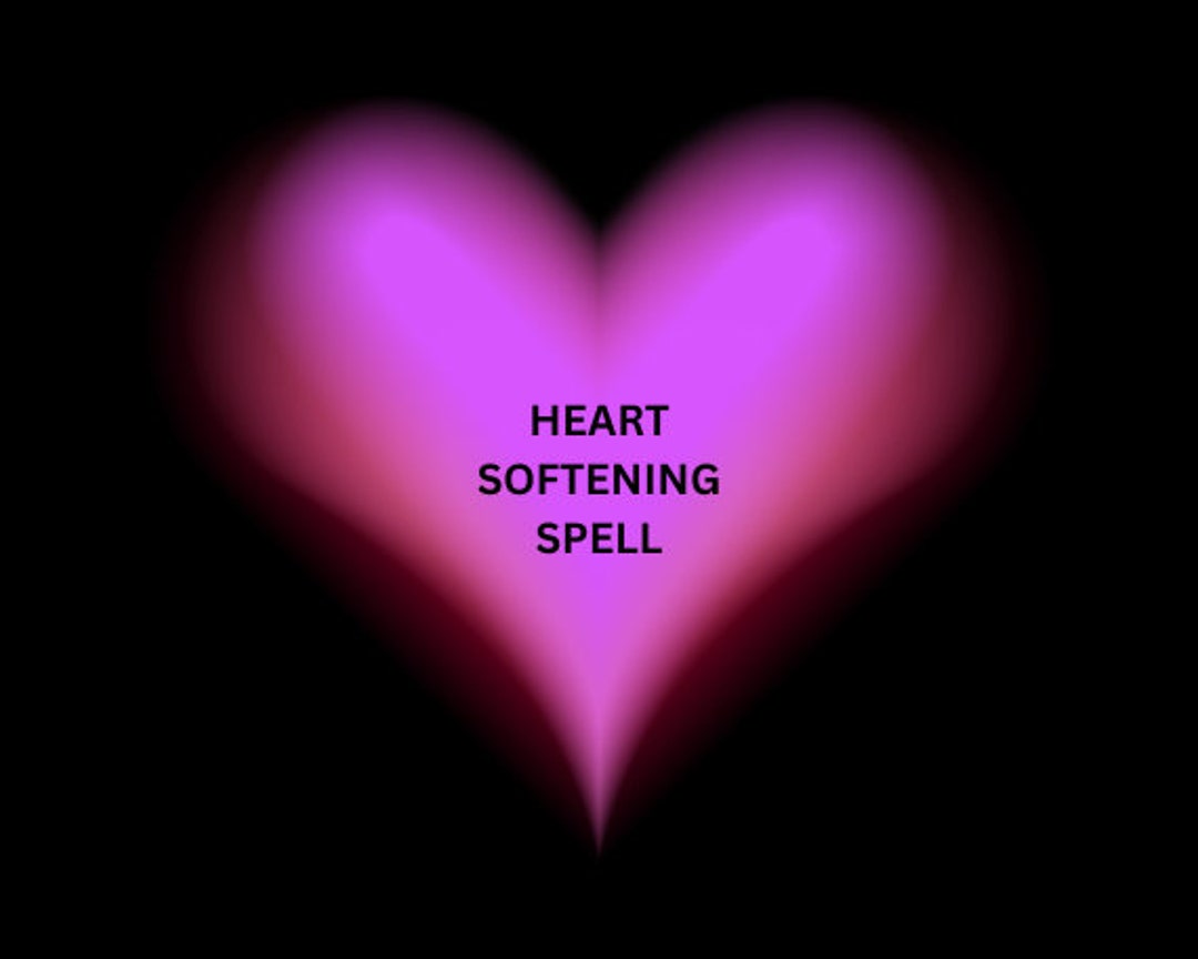 HEART SOFTENING Spell/open Their Heart to You/compassion Spell - Etsy