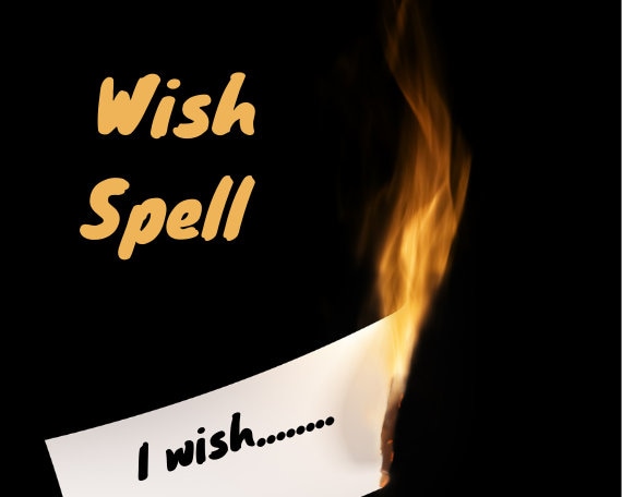 WISHING Ritual/make A Wish for What You Want/client Participation is ...