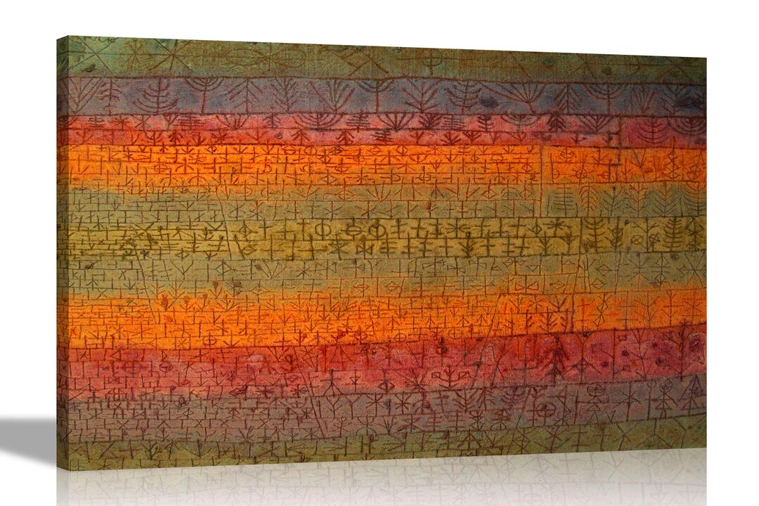 Tree Nursery by Paul Klee Canvas Wall Prints Home Decoration Artwork ...