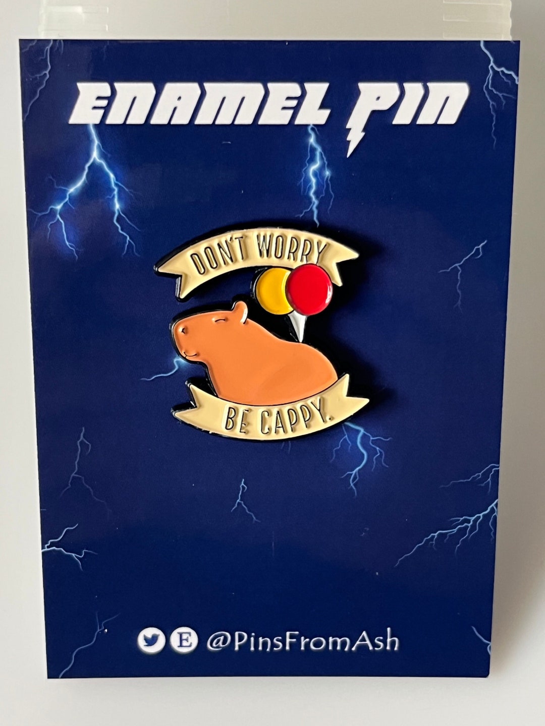 Capybara Don't Worry Be Cappy Funny Animal Gift Inspired - Etsy