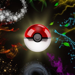 Pokemon Pokeball Poster Physical Print - Etsy