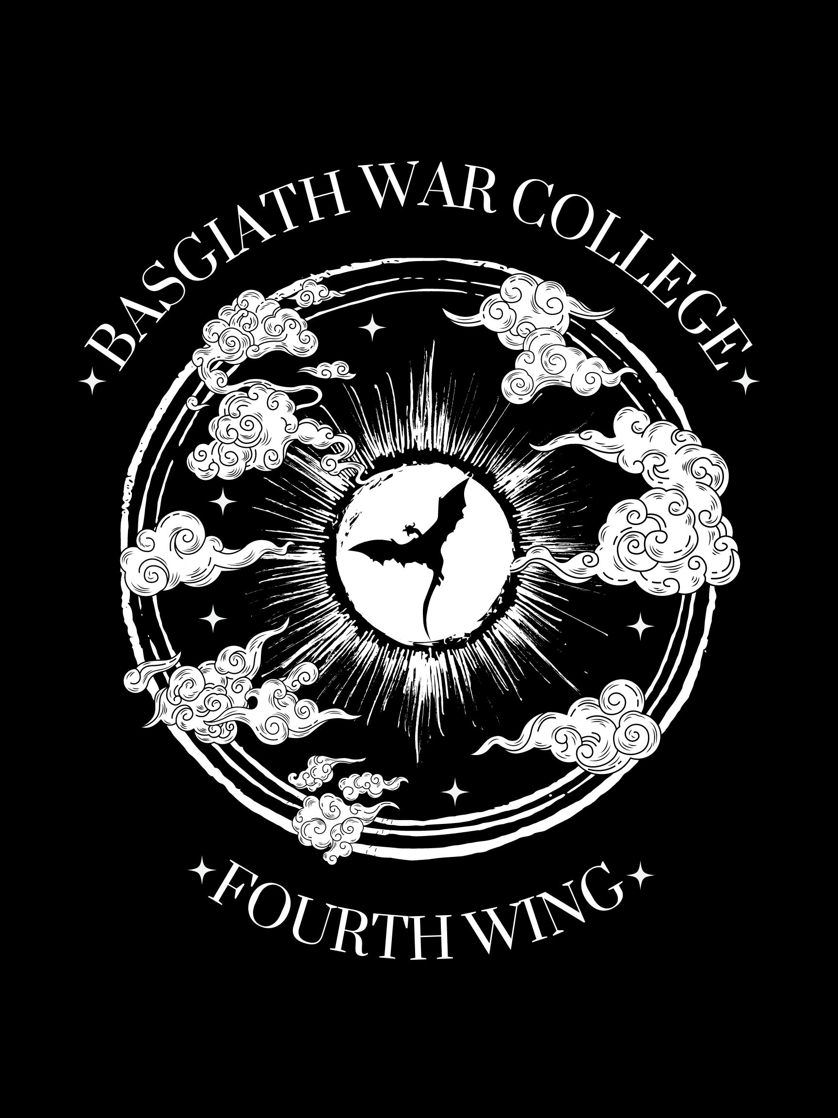 Fourth Wing Basgiath War College - Physical Print - Etsy