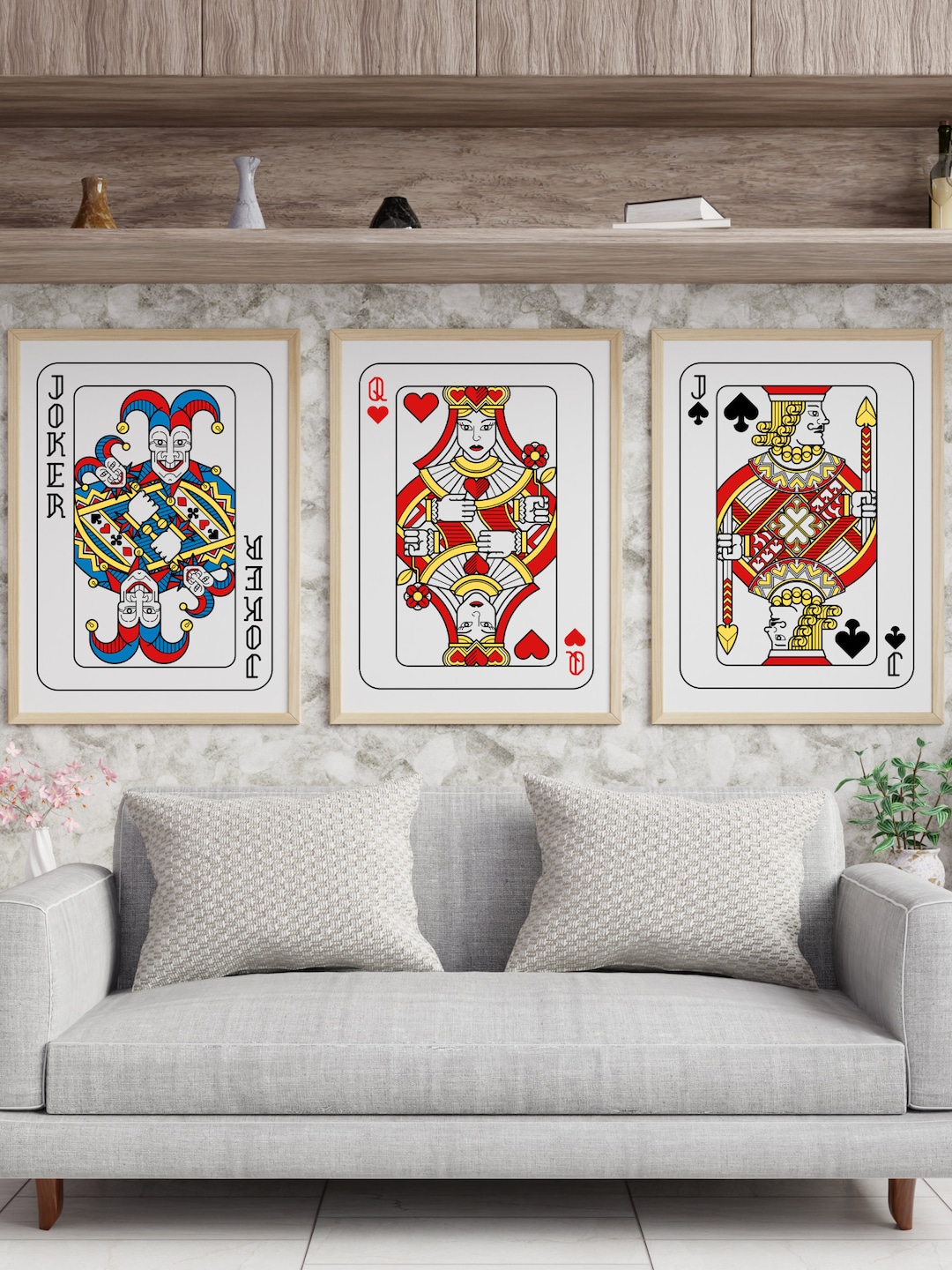 Playing Card Posters - Digital Print - Etsy