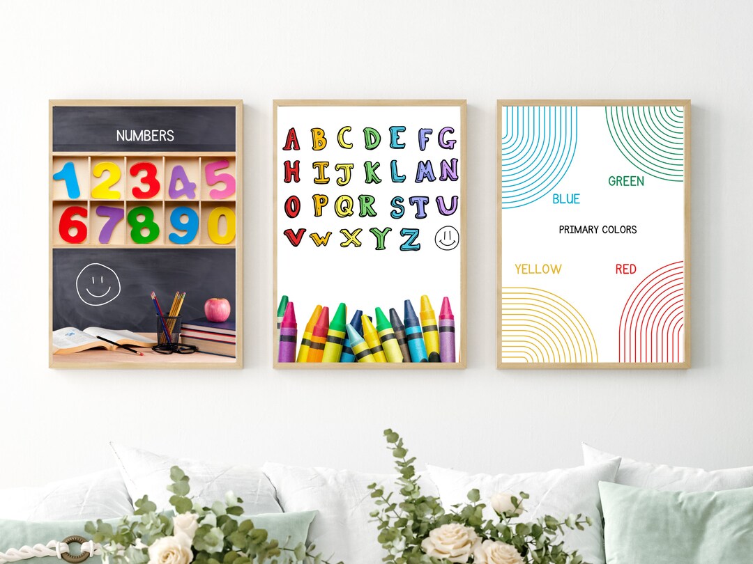 Classroom Posters - Digital Print - Set of (3) - Etsy