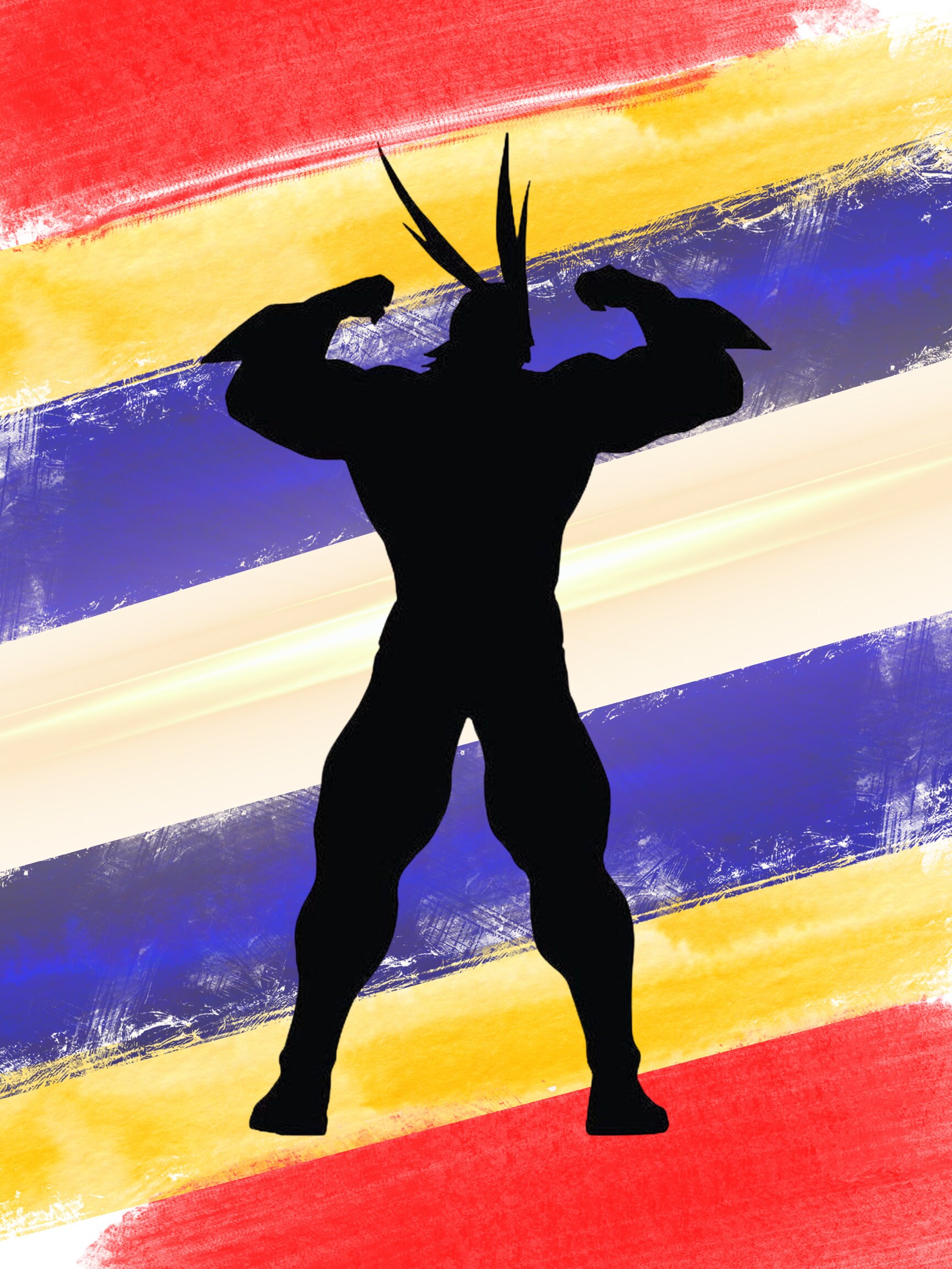 All Might Poster- Digital Prints - Etsy