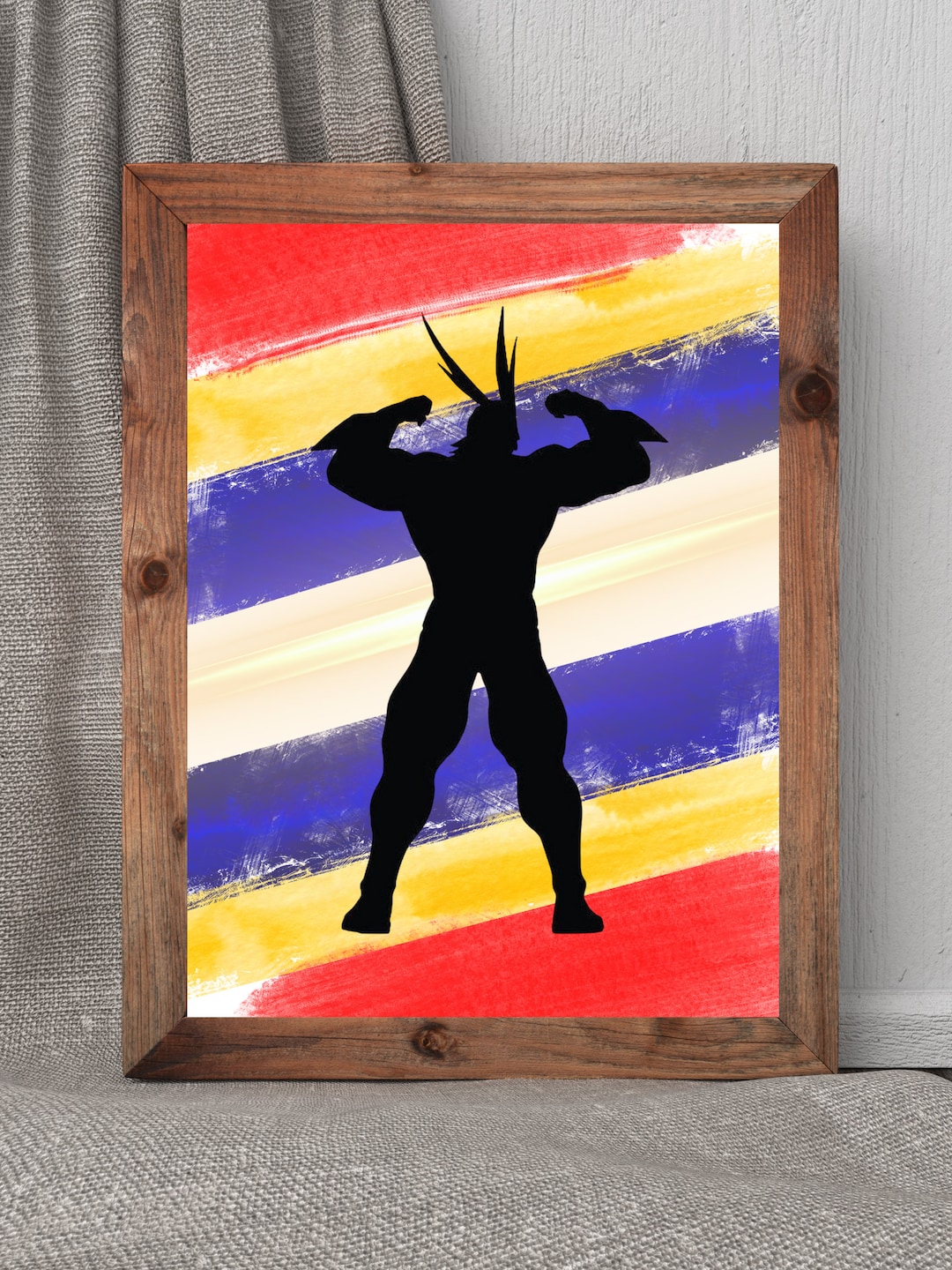 All Might Poster- Digital Print - Etsy