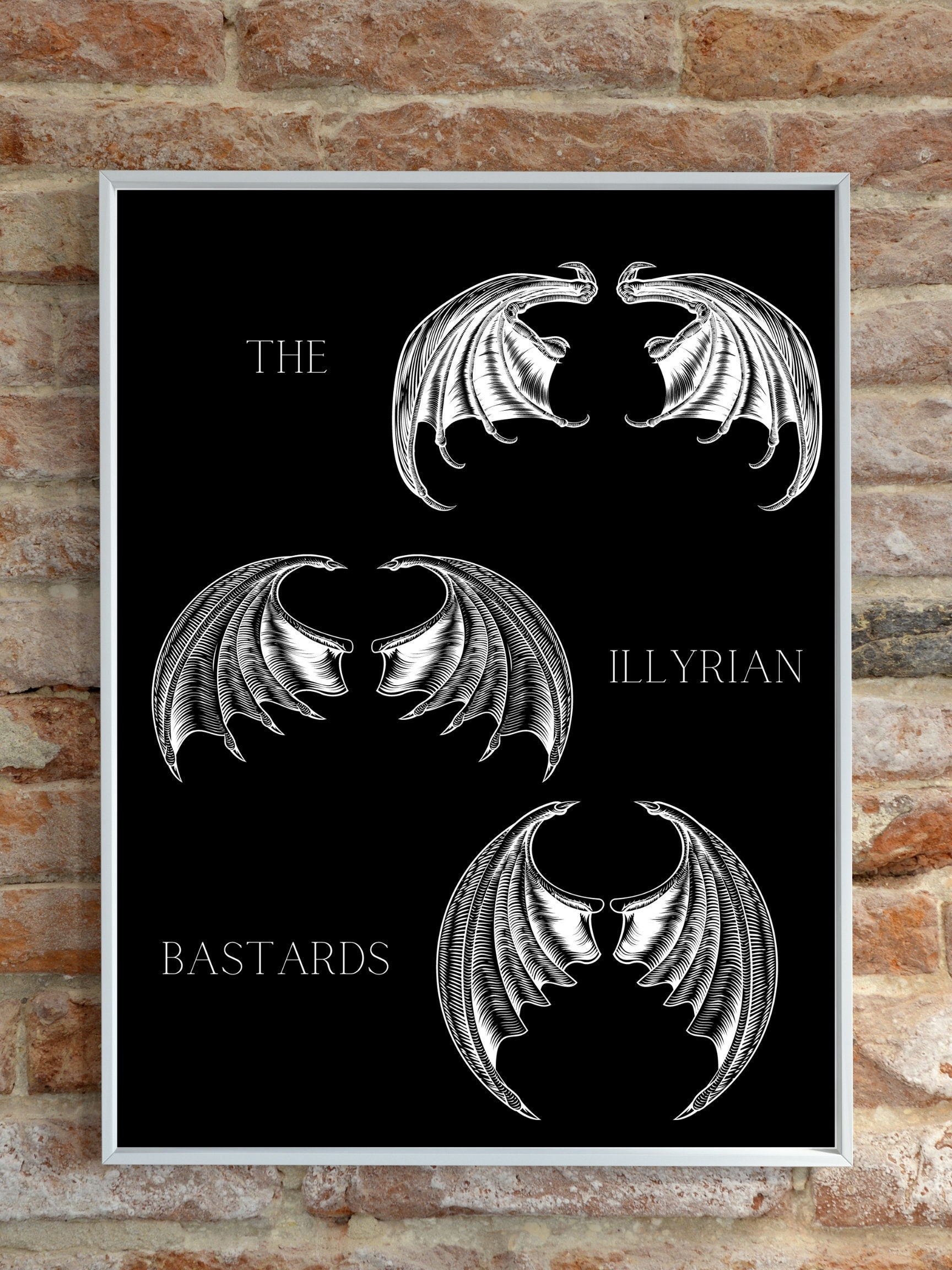 ACOTAR Poster Physical Print - Etsy