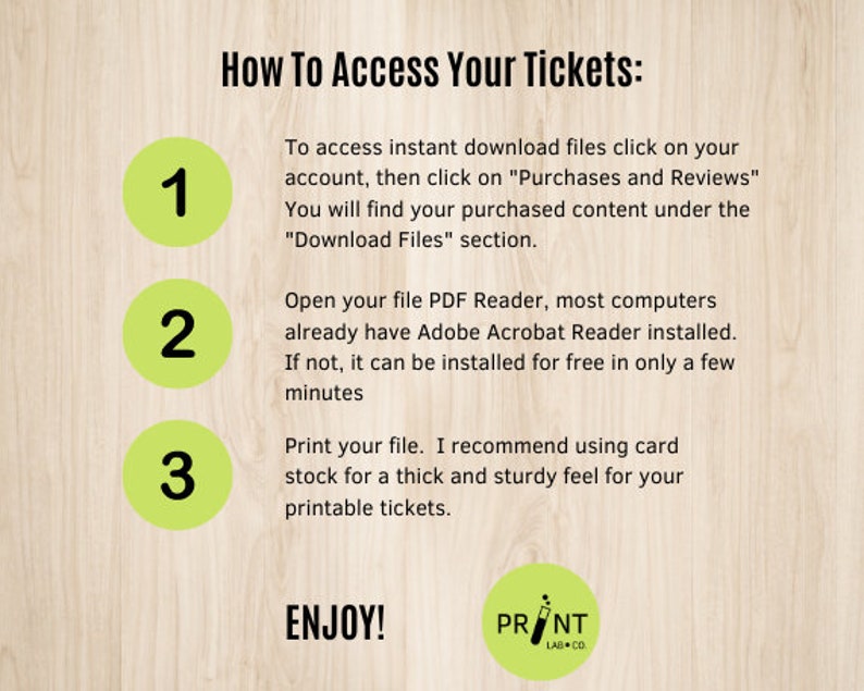 Wicked Musical PDF Instant Download Digital Editable & Printable Ticket ...