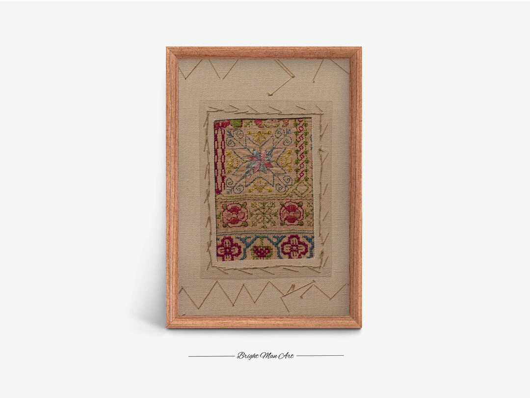 Vintage Printable Tapestry Art Print ,neutral Botanical Pattern Wall ...