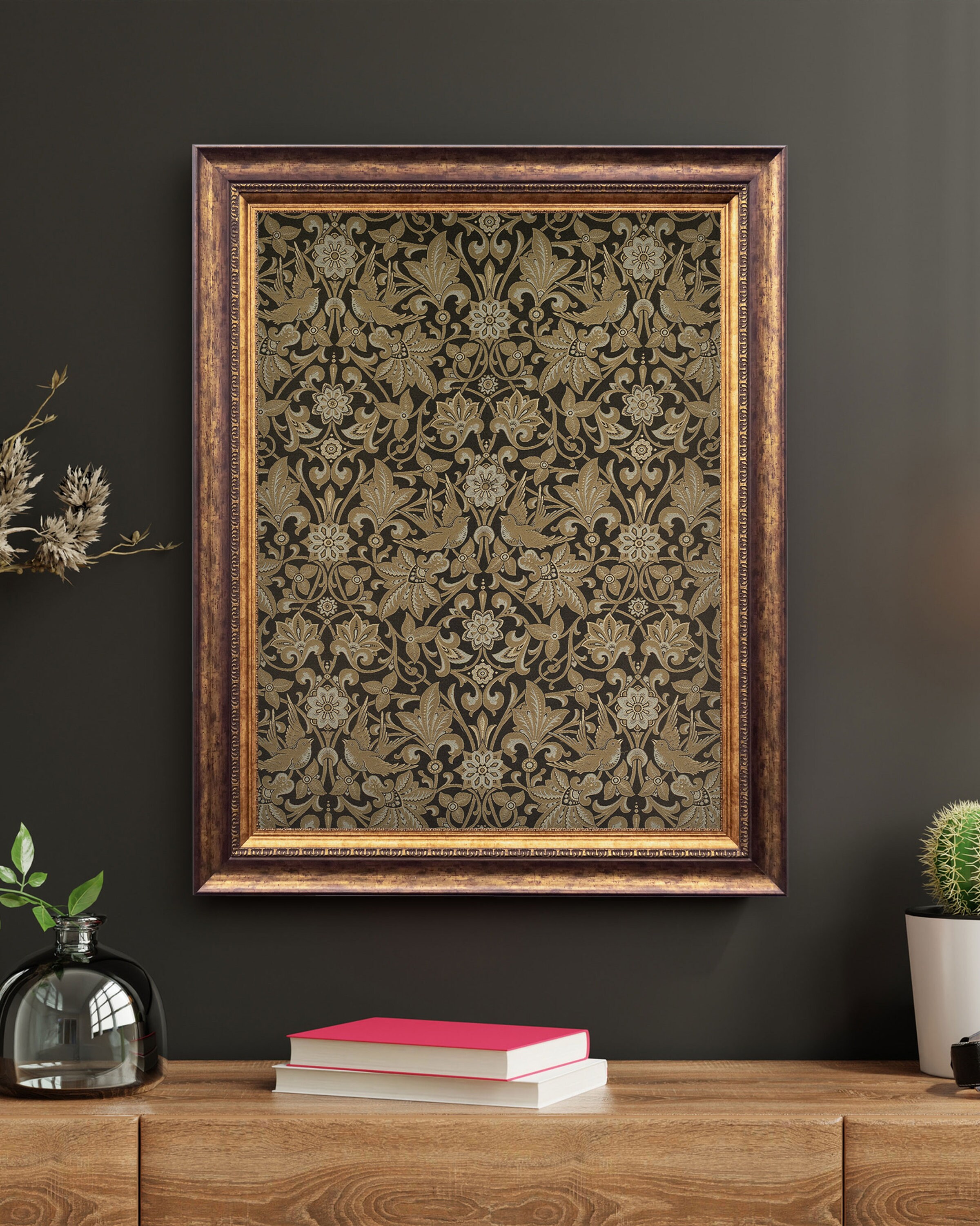 PRINTABLE Vintage Tapestry Wall Art Neutral Antique Pattern Decor ...