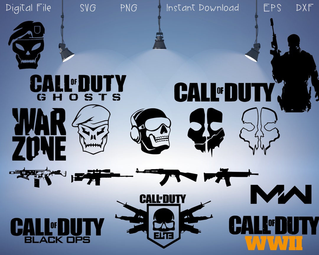Call Of Duty Svg Bundle COD Svg warzone Svg Modern Warfare - Etsy.de