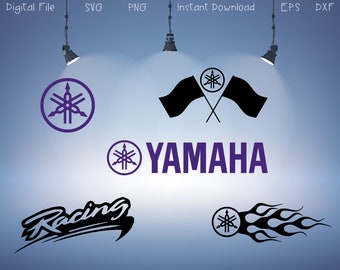 YAMAHA Racing Svg Png Cut Sublimation Files - Etsy