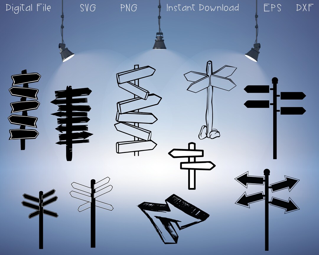 Street Road Sign Svg Street Sign Svg Vinyl Sublimation - Etsy