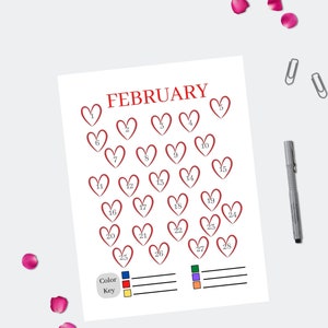 Mood Tracker, Printable, 12 Month Bundle, A4, A5, Chart, Bullet ...