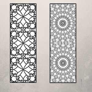 Mandala Bookmarks, Printable, Set of 10, Coloring, Mindfulness - Etsy