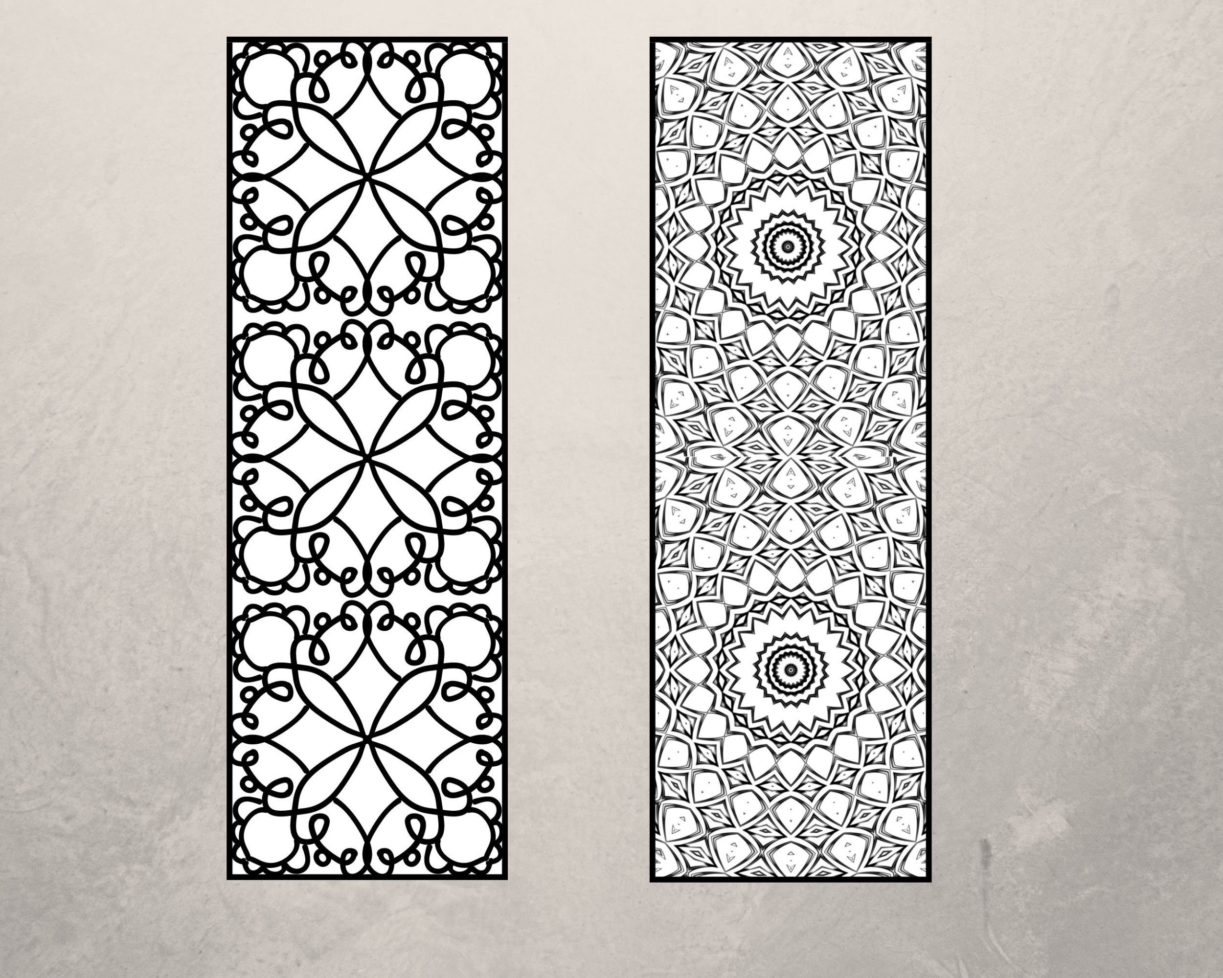 Mandala Bookmarks, Printable, Set of 10, Coloring, Mindfulness - Etsy