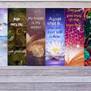 Printable Bookmark, Magic Themed, Quotes, Set of 12 - Etsy