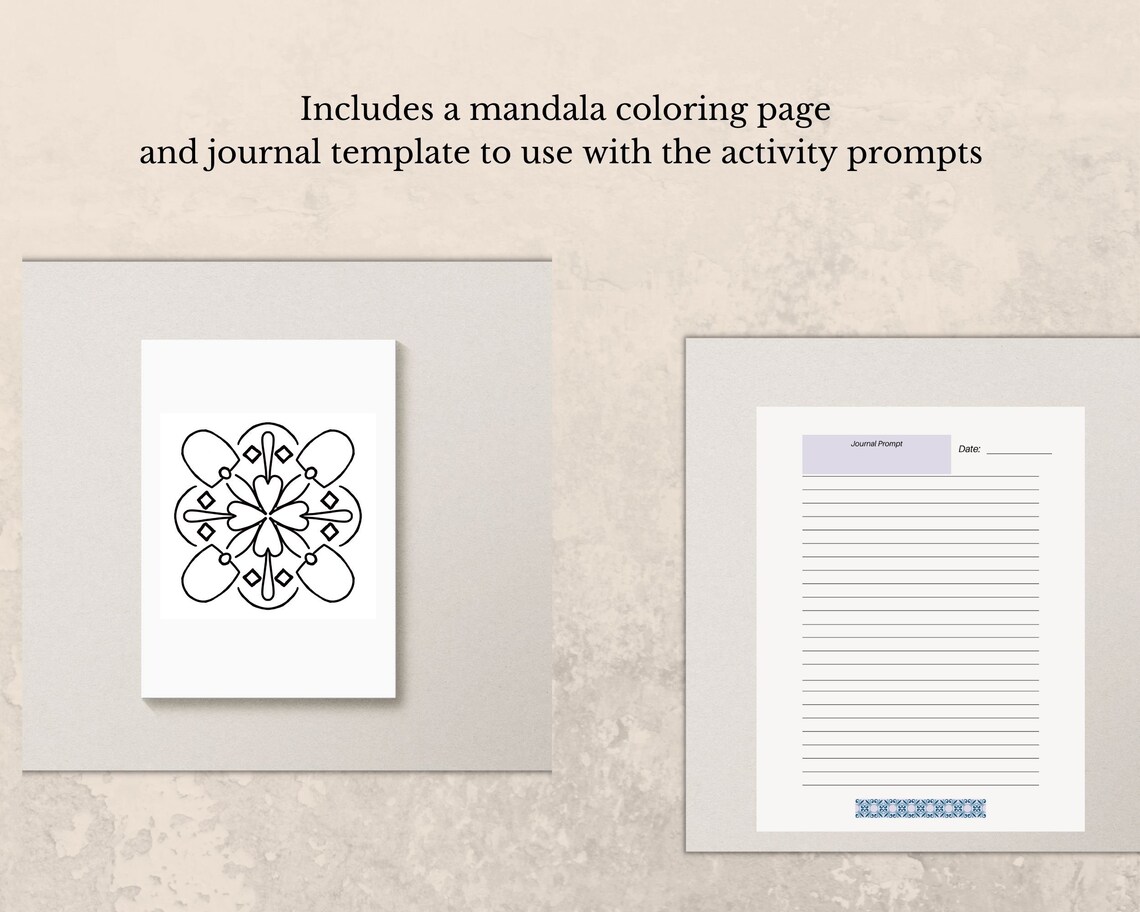 Mindfulness Activity Cards, Printable, Set of 30 - Etsy