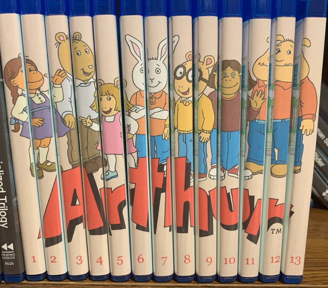 Arthur Complete Series Custom Display - Etsy