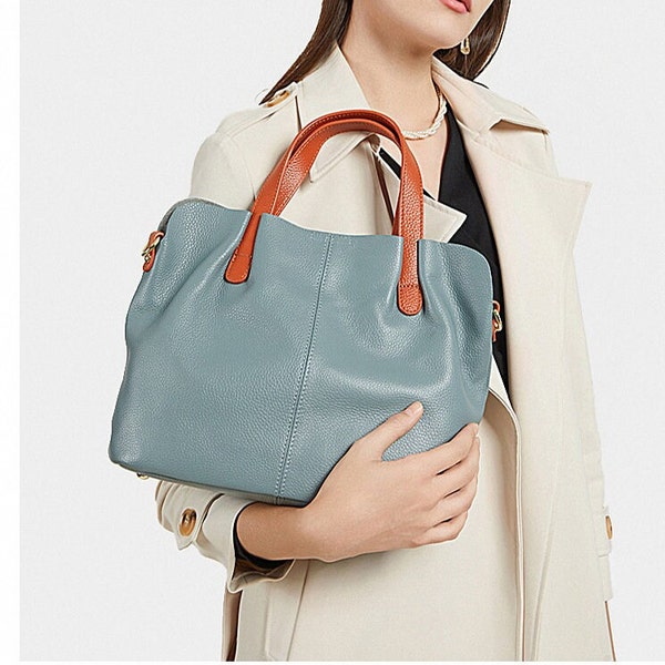 Soft Leather Bag - Etsy