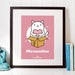Cat Love Printable Wall Art, Cat Wall Art, Love Wall Decor, Love ...