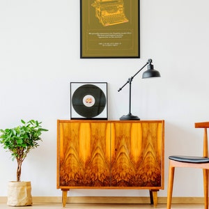 Vintage American Typewriter Printable Art Poster, Digital Art Download ...