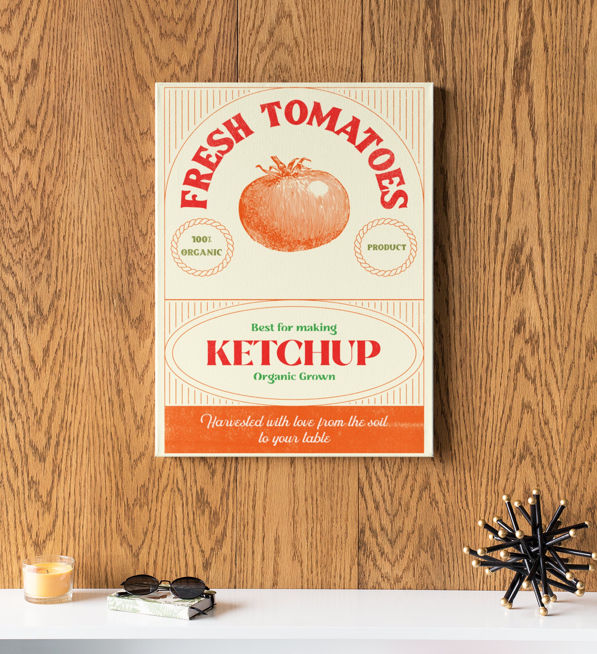Vintage Tomato Printable Art Poster, Digital Art Download, Vintage ...
