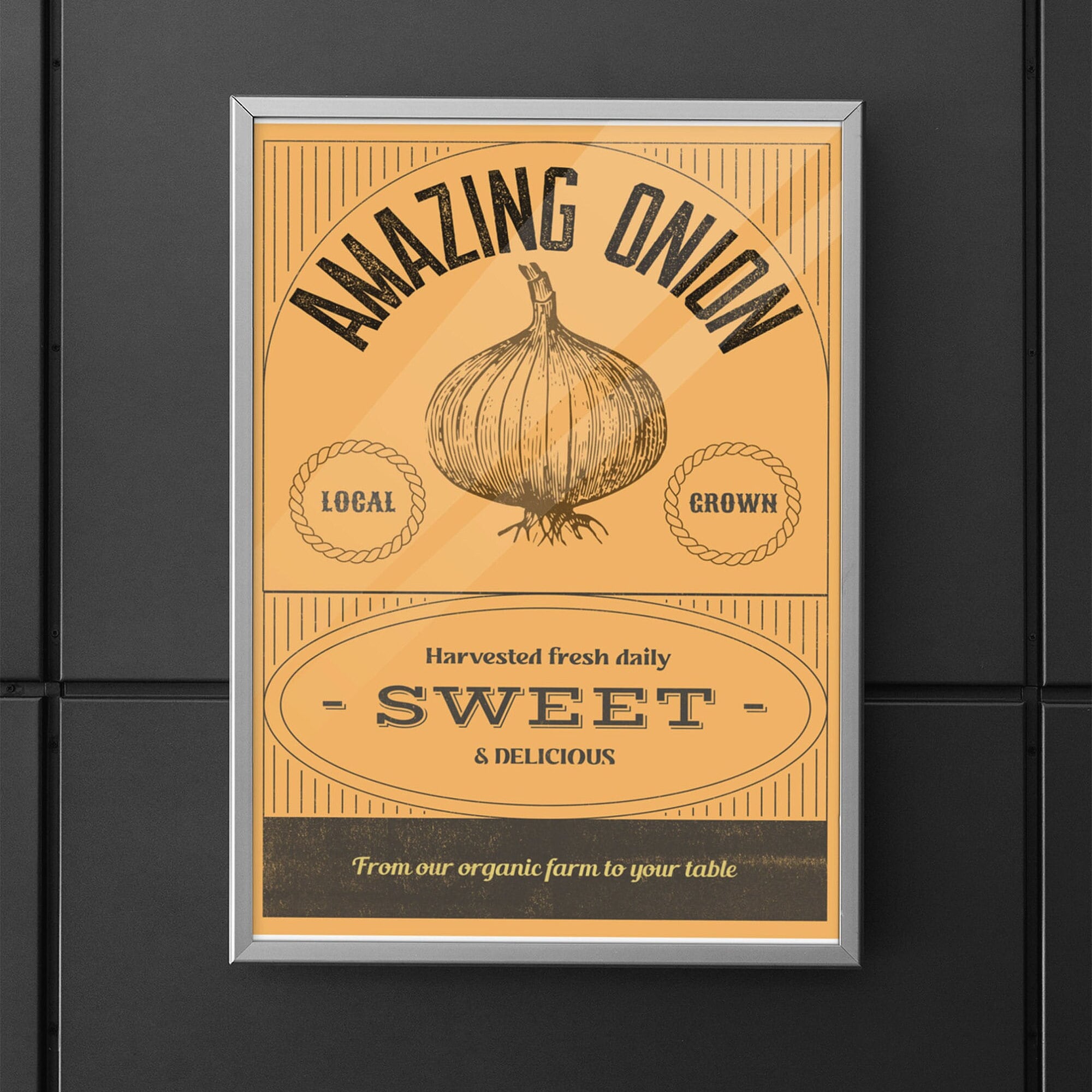 Vintage Onion Printable Art Poster, Digital Art Download, Vintage ...